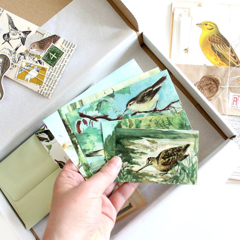 Release van de tweede Vintage Paper Box - Studio Snailmail